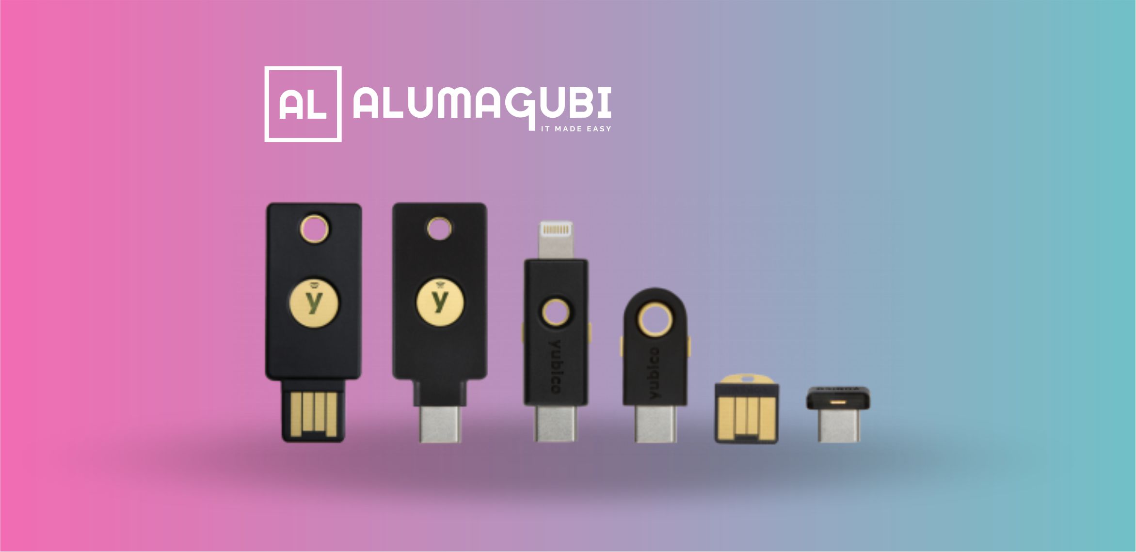 Perbandingan (Compare) Kunci Keamanan YubiKey - Alumagubi Indonesia